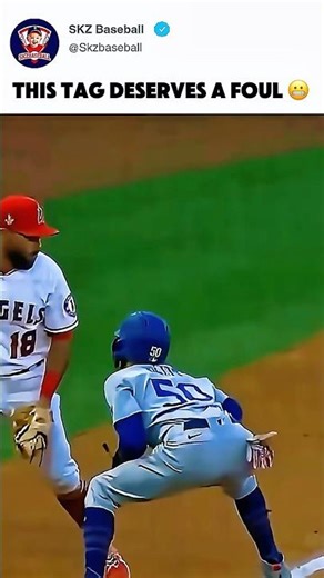 tag gone wrong...😂 #baseball