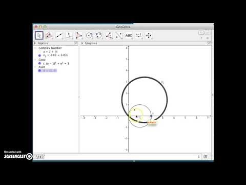 Complex Maps with GeoGebra