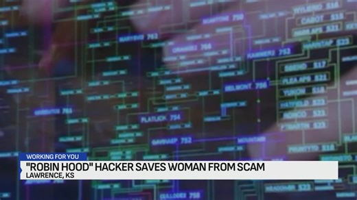 'Robin Hood' hacker helps save Lawrence widow from scam