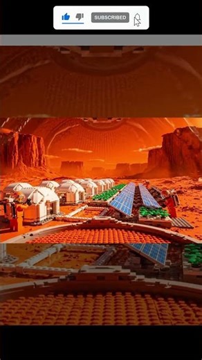 Bricks Mars Colony | #stopmotion #lego #bricksanimation