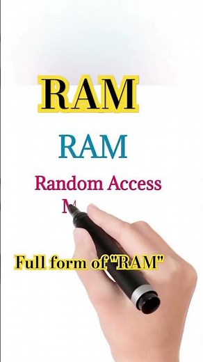 🔴Full form of RAM | Full form | What is the full form of Ram | Full form of Ram in computer | RAM