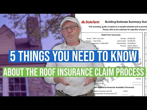 5 Things To Know About the Roof Insurance Claim Process