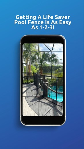 Getting a Life Saver Pool Fence is as easy as 1-2-3!  Step 1: Head...