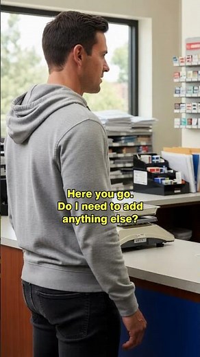 Mailing a Letter #englishconversation #englishforbeginners #englishdailyconversation