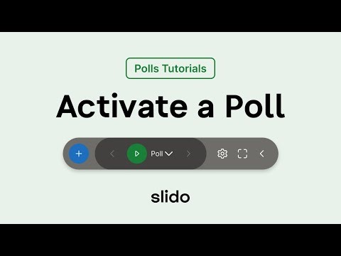 Launch a Poll ⎸ Polls Tutorial