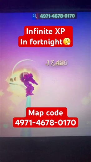 Infinite XP in Fortnite! Map code 4971-4678-0170 #fortnite #crazy #shorts