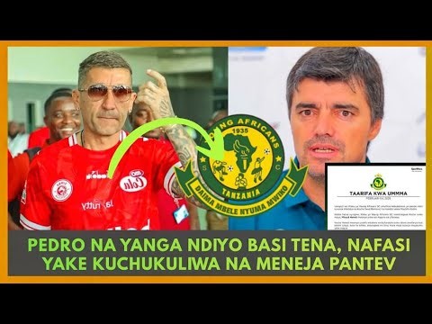 PANTEV KUTANGAZWA KUCHUKUA NAFASI YA PEDRO NDANI YA YANGA