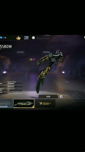 Crossbow 💀 #freefire