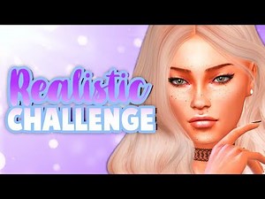 REALISTIC SIM CHALLENGE💖 // THE SIMS 4 | CREATE A SIM CHALLENGE