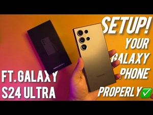 📱✨ How to Setup Your New Samsung Galaxy Phone FAST! 🚀 | Step by Step 2025