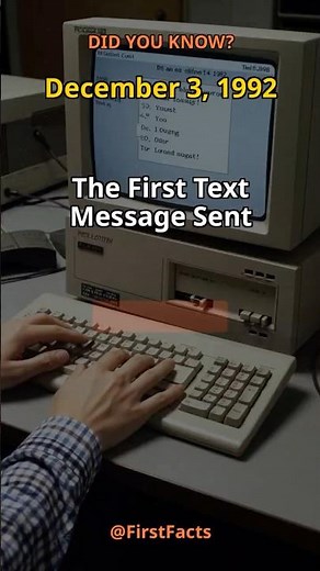 The Amazing Story of The First Text Message Sent | Historical Facts