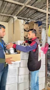 📦🏠 Preparing Household Items Packages for distribution tomorrow in Gaza City ✨ | Gaza Soup Kitchen