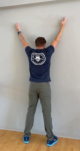 Wall Angels for Shoulder Mobility and Posture