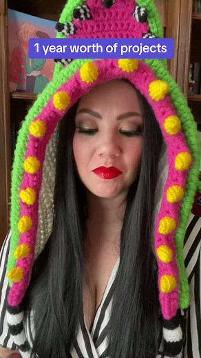 Wow, all across my platforms seem to be blowing up/growing with so many new followers! I just wanted to say hello and Welcome! My name is Kayla and here are just a few things I’ve made over the last year ❤️❤️❤️ thanks for being here! I have so much more coming soon and I can’t wait 🙌🙌 Shout out to ALL the amazing pattern designers, without them I’d have nothing to create ☺️ #crochet #crocheting #mushroomhat #mushroom #sandworm #beetlejuice #piranhaplant #cosplay | Hooks & Twists