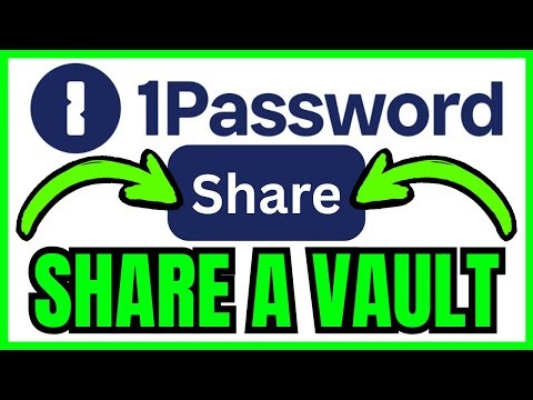 How To SHARE A VAULT In 1Password (QUICK & EASY) 2026