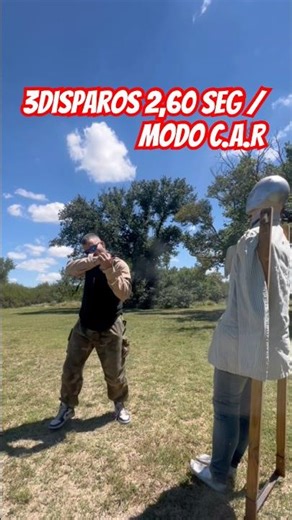 |” Tiro defensivo” CAR Defensivo: Apendix, Recarga y 3 impactos en 2,60s🔥🫡 #TiroDefensivo