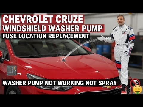 How to Fix Chevy Cruze Windshield Washer Pump Not Working (Fuse Location)