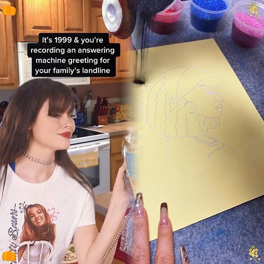 We tried to be creative with voice greetings for our answering machines in the #90s -