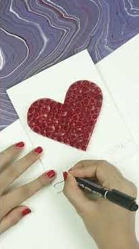 DIY Paper Heart Card | Easy & Cute Handmade Greeting