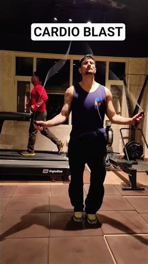 Skipping Cardio Blast 🔥🏃‍♂️ #cardio #youtubeshorts #viral #trending #gym #cardioworkout #fatloss