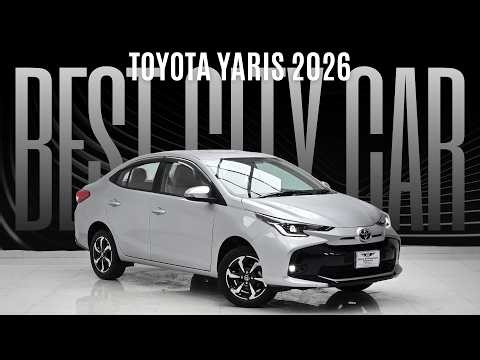 Toyota Yaris Ativ 2026. The Latest Entry Level Sedan of Pakistan.