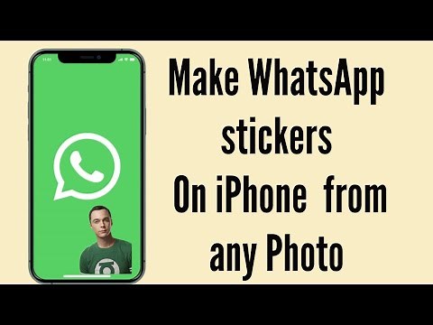 How to Create your own WhatsApp Stickers with iPhone | Make WhatsApp Stickers with your iPhone