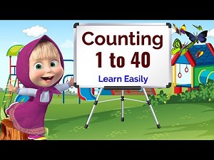 Learn counting 1 to 40, 1 se 40 tak ginti, 1 to 40, counting, ginti