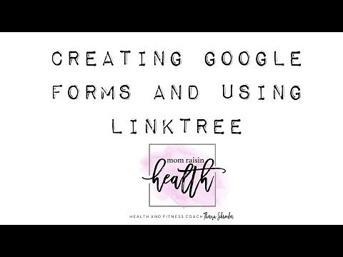 How to create a Google Form and add it to your LinkTree