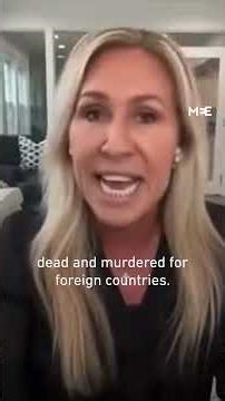 Marjorie Taylor Greene: ‘America and Israel definitely started this war’