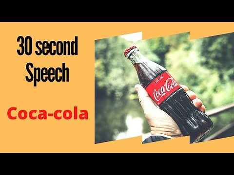 30 second speech by coca-cola CEO Bryan Dyson | Best Coca cola success Speech.