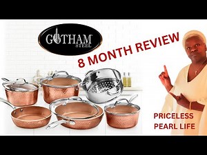 8 MONTH REVIEW | GOTHAM STEEL COOKWARE | YES OR NO? | Priceless Pearl Kitchen Review