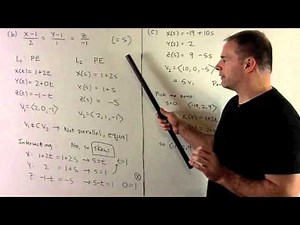 Example of Intersecting Lines