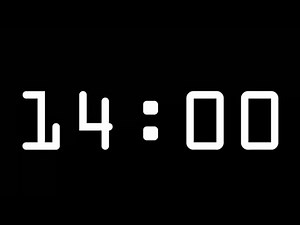 14 Minute Timer with Alarm (Countdown)