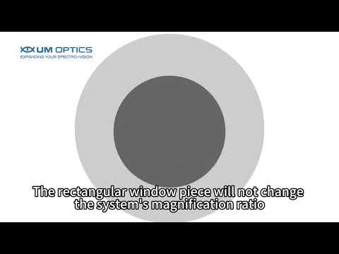 Rectangular windowpane