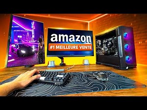 Construire le SETUP GAMING le plus VENDU sur AMAZON ! (avec PC Gamer)