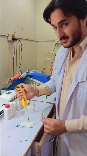 Hepatitis test kit. Laboratory. Description: How to learn Hepatitis test method from YouTube