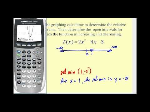 Determine Where a Function is Increasing and Decreasing