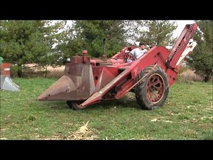 Farmall F 20 with McCormick 2ME corn picker
