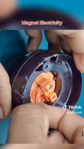 Magnetic Electricity DIY #idea #freeEnergy #circuit #wiring #innovation #invention #creation #coil #think #make #diy #electronic #electricity #think #tips #fyp #foryourpage #tiktokdiy