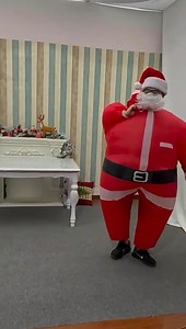 Watch Inflatable Christmas Santa Claus Suit on Amazon Live