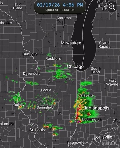 12hour radar loop 2-19-26￼