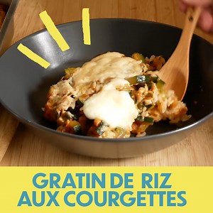 812K views · 5.4K reactions | Gratin de riz aux courgettes | Chocmiel cuisine | Facebook