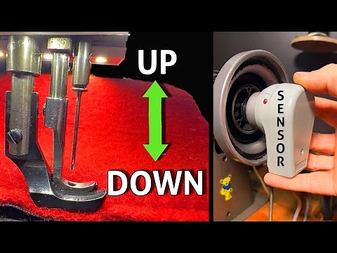 Must Have Upgrade! - Needle Positioner Install - Sewing Machine - Speed Reducer