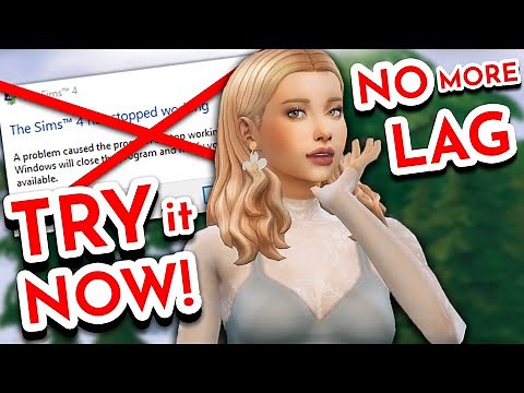 Make Sims 4 Run SMOOTHER on Windows/Mac!