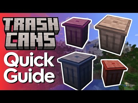 Trash Cans Complete Tutorial