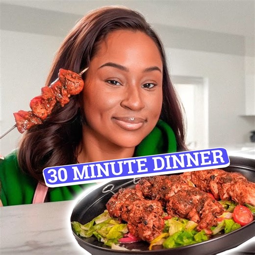 20K views · 163 reactions | Easiest Chicken Skewer Recipe! 30 Minute Dinner | Trinity Jae | Facebook