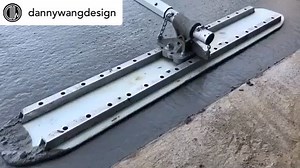 Posted @withregram • @dannywangdesign B U L L F L O A T After screeding the concrete you then use a Bull float to level the ridges and fill any voids. It also help presses down the larger aggregate in the concrete to prepare it for finishing. Pretty much during this step it makes the concrete one step more level and smoother than screeding it. . This is also a satisfying AF video, learning and visually wise. Some people might even like the Sound. Who agrees? 🙋🏻‍♂️ . 📲contact us @dannywangdesi