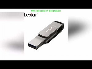 Latest Products You Must Know! Lexar D400 USB Flash Drive USB 3.1 Type C/A Memory Stick Dual Slot
