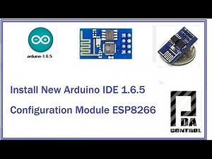 Arduino IDE 1.6.5 installation and programming ESP8266 : PDAControl
