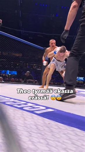 @eileikimma Tyrmää Tonin ekassa erässä! Livelähetys: icecage.fi | ICE CAGE FIGHTING